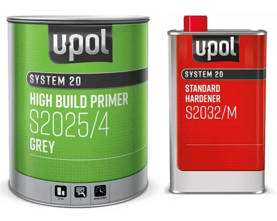 U-POL S2025 2K High Build Primer - Car Paint, Ancillaries & Aerosols ...